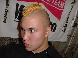 Mohawk Boys: Bleached Mohawk Hairstyles!