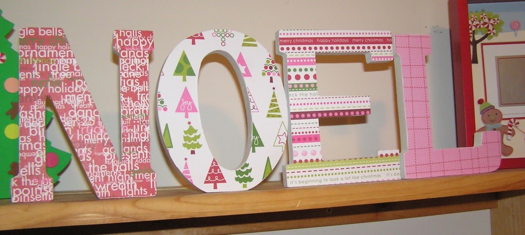 Katie's Nesting Spot: NOEL Letters