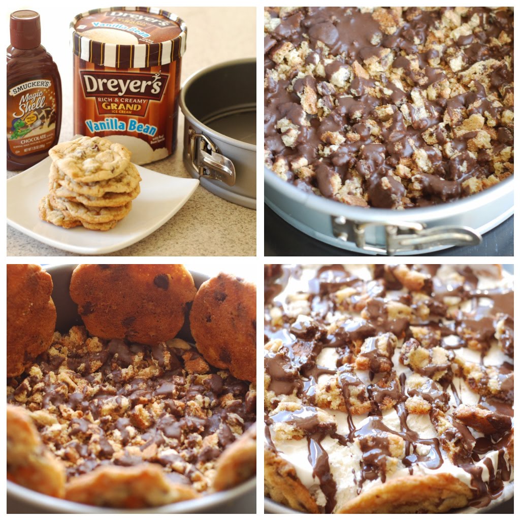 See Jane in the kitchen: Chocolate Chip Cookie Ice Cream Cake