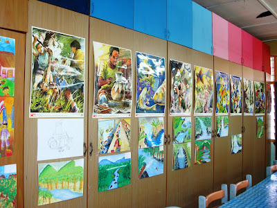 PANITIA PENDIDIKAN SENI VISUAL: KECERIAAN BILIK PENDIDIKAN SENI VISUAL