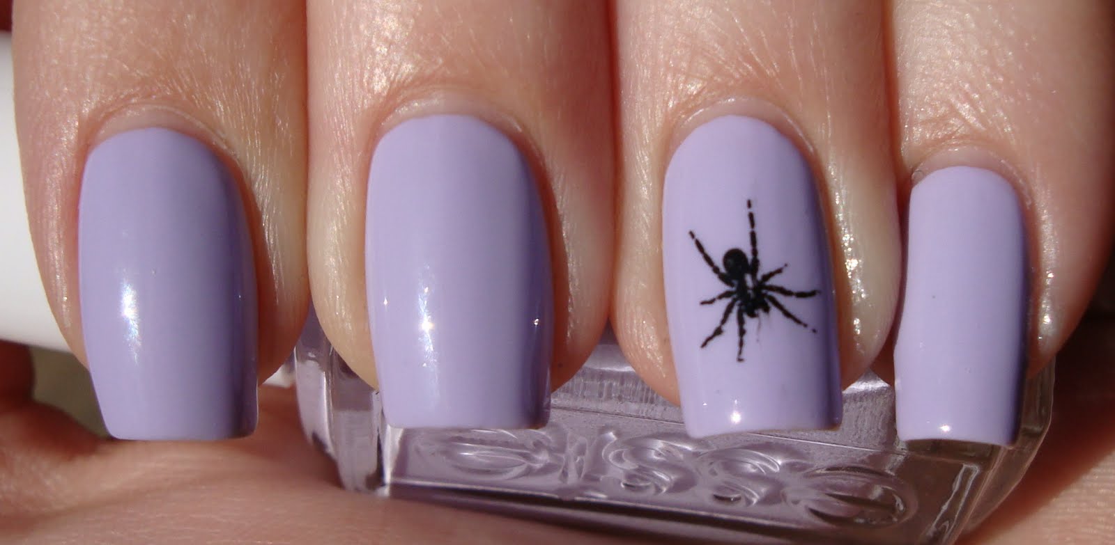 Polish or Perish: KOTD: Essie Lilacism with spiders!