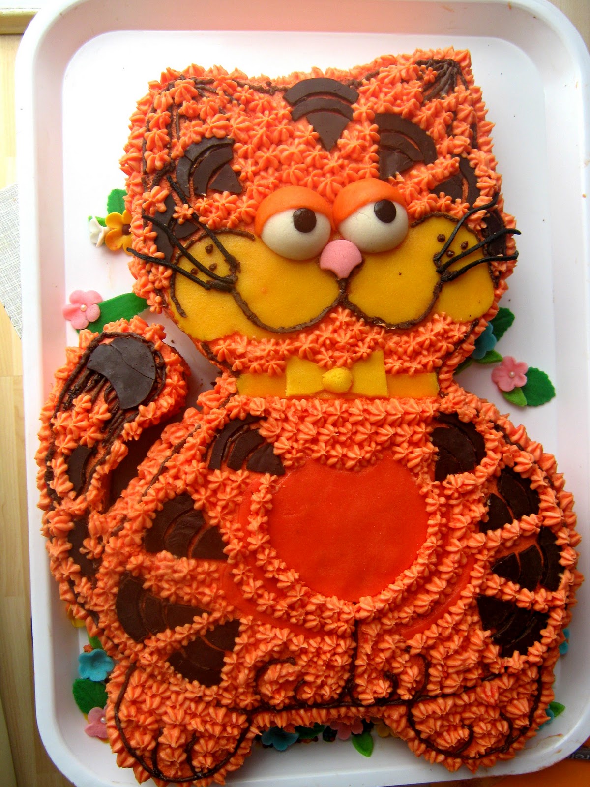 Nelly's Cakes: Tort Garfield