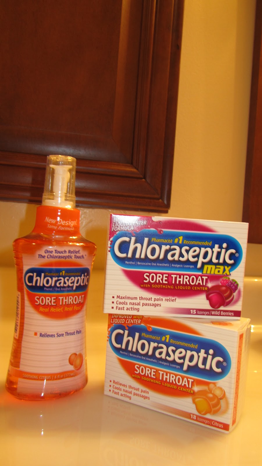 Just Jess: Chloraseptic Sore Throat Lozenges and Spray Review
