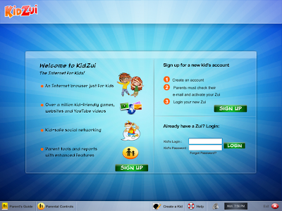 Smart Kids Net - free kids math site: KidZui, a free web browser for kids