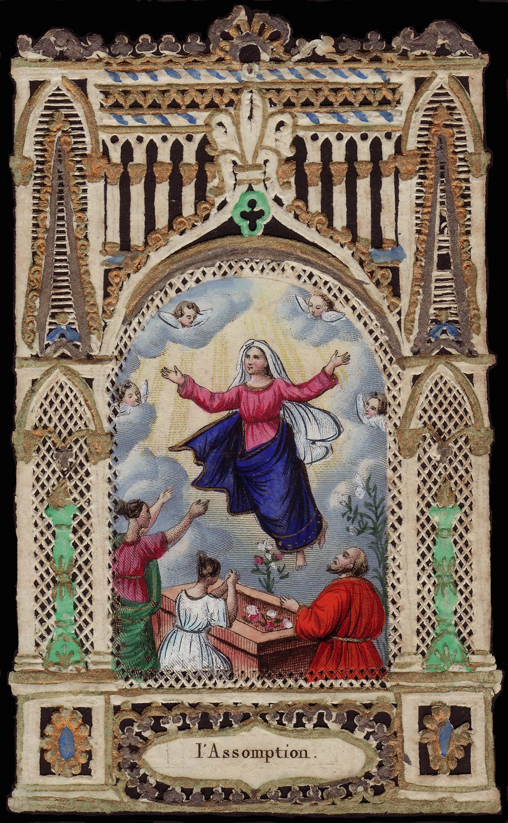 Holy Card Heaven The Assumption Solemnity August 15