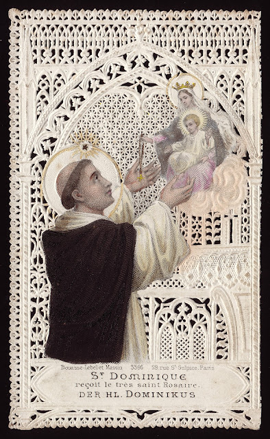 Holy Card Heaven: St. Dominic: Feast Day, August 8