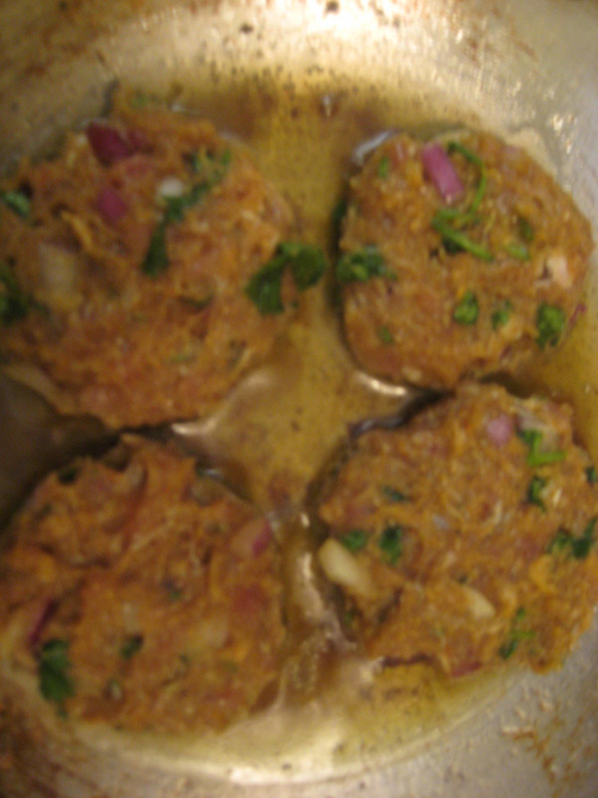 Turmeric: Keema Mutti/Keema cutlet