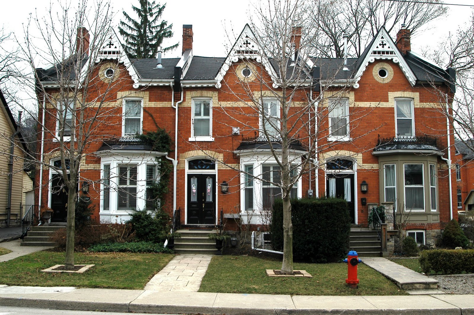 A Daily Victorian: Victorian Gothic Rowhouse - Hamilton Ontario