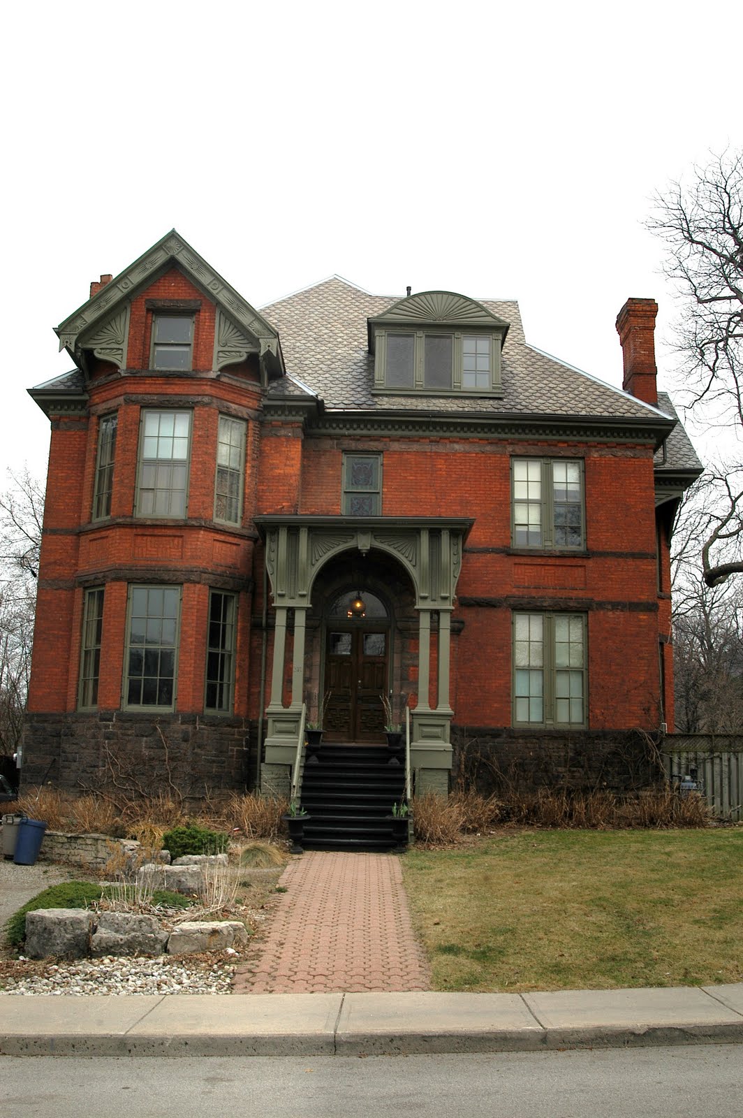 A Daily Victorian: Red Brick Queen Anne - Hamilton Ontario