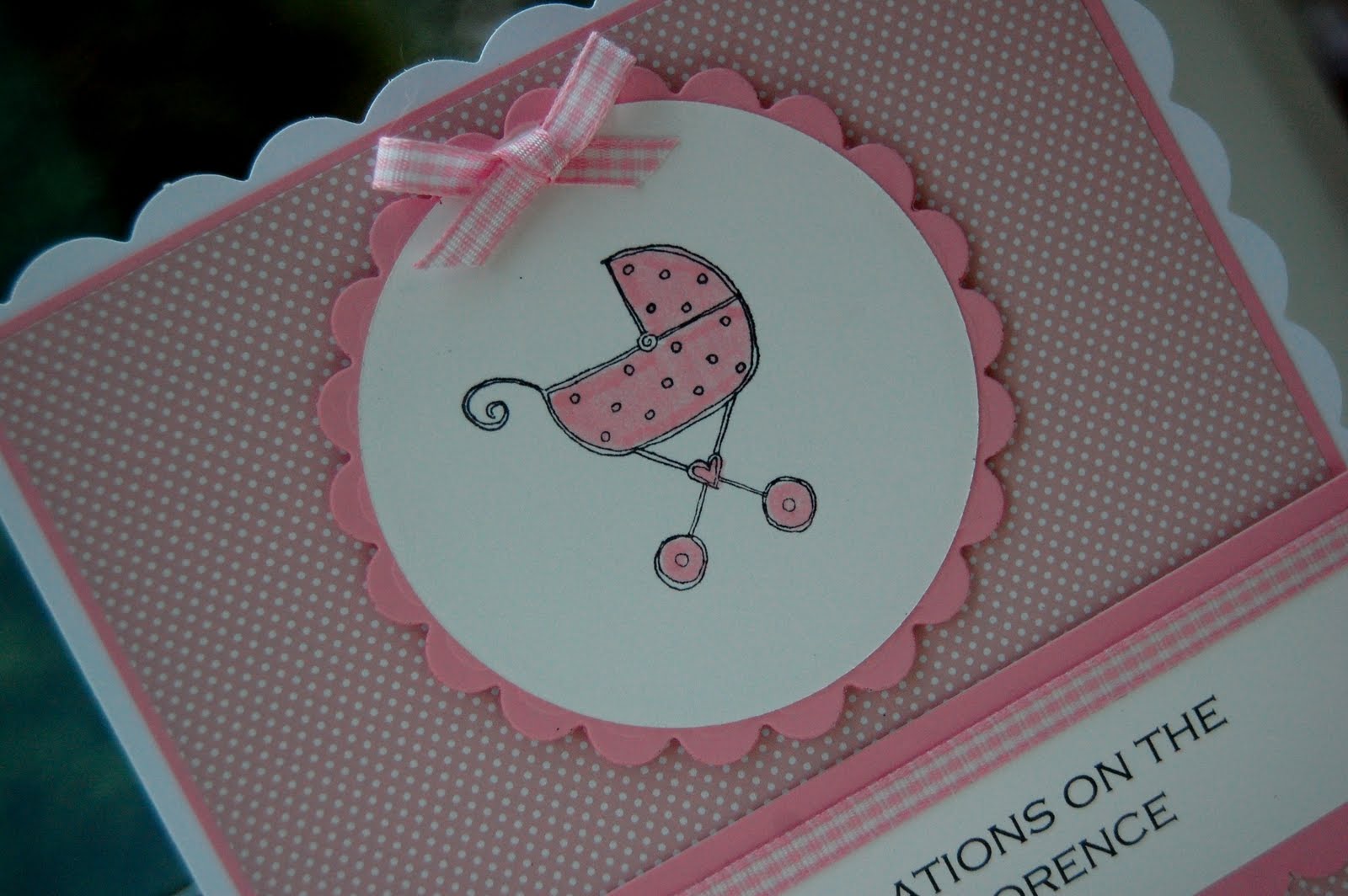 Simple Baby card - The Paper Haven