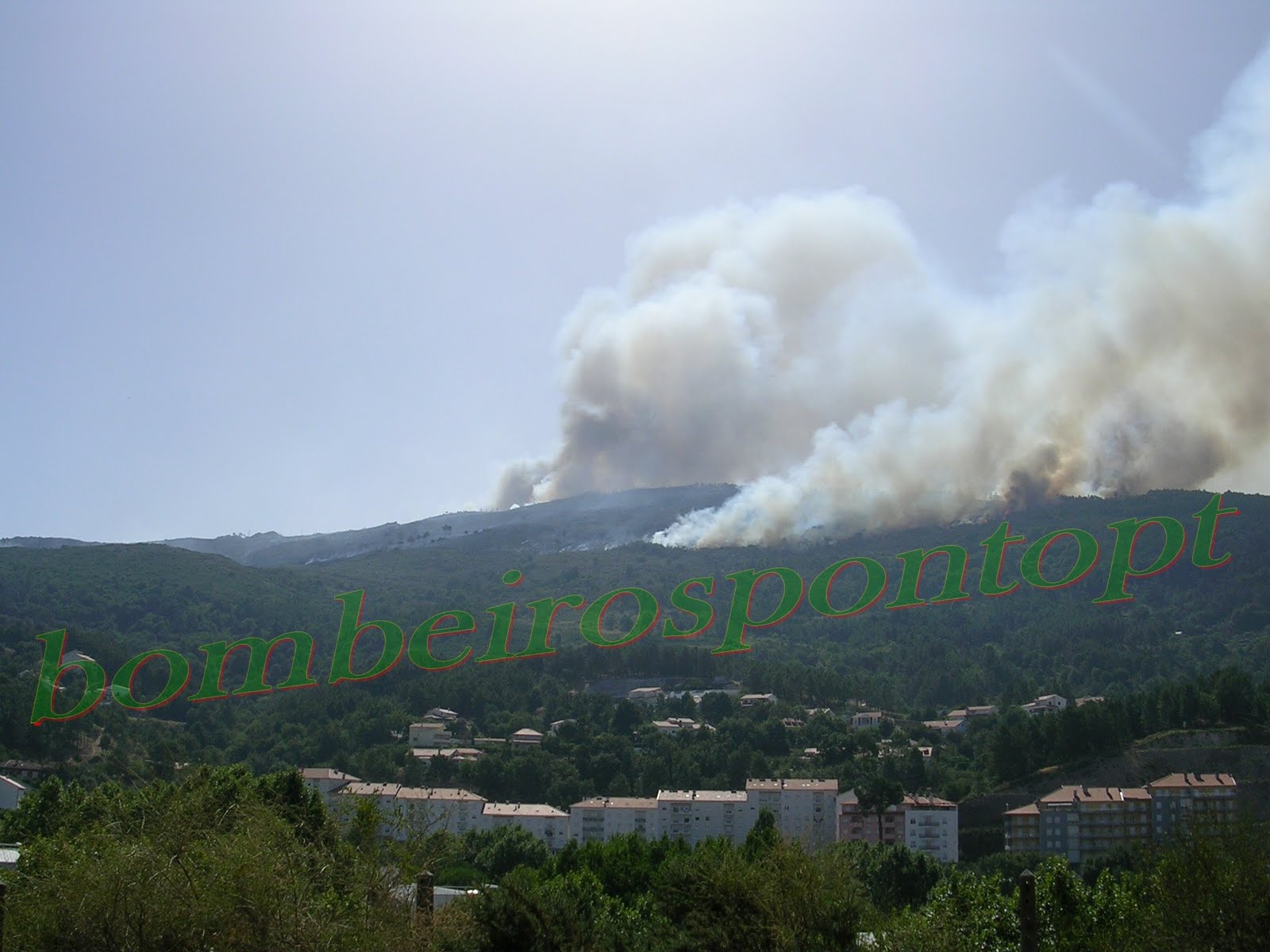 bombeirospontopt: Seia: Dois fogos activos no Parque Natural da Serra ...