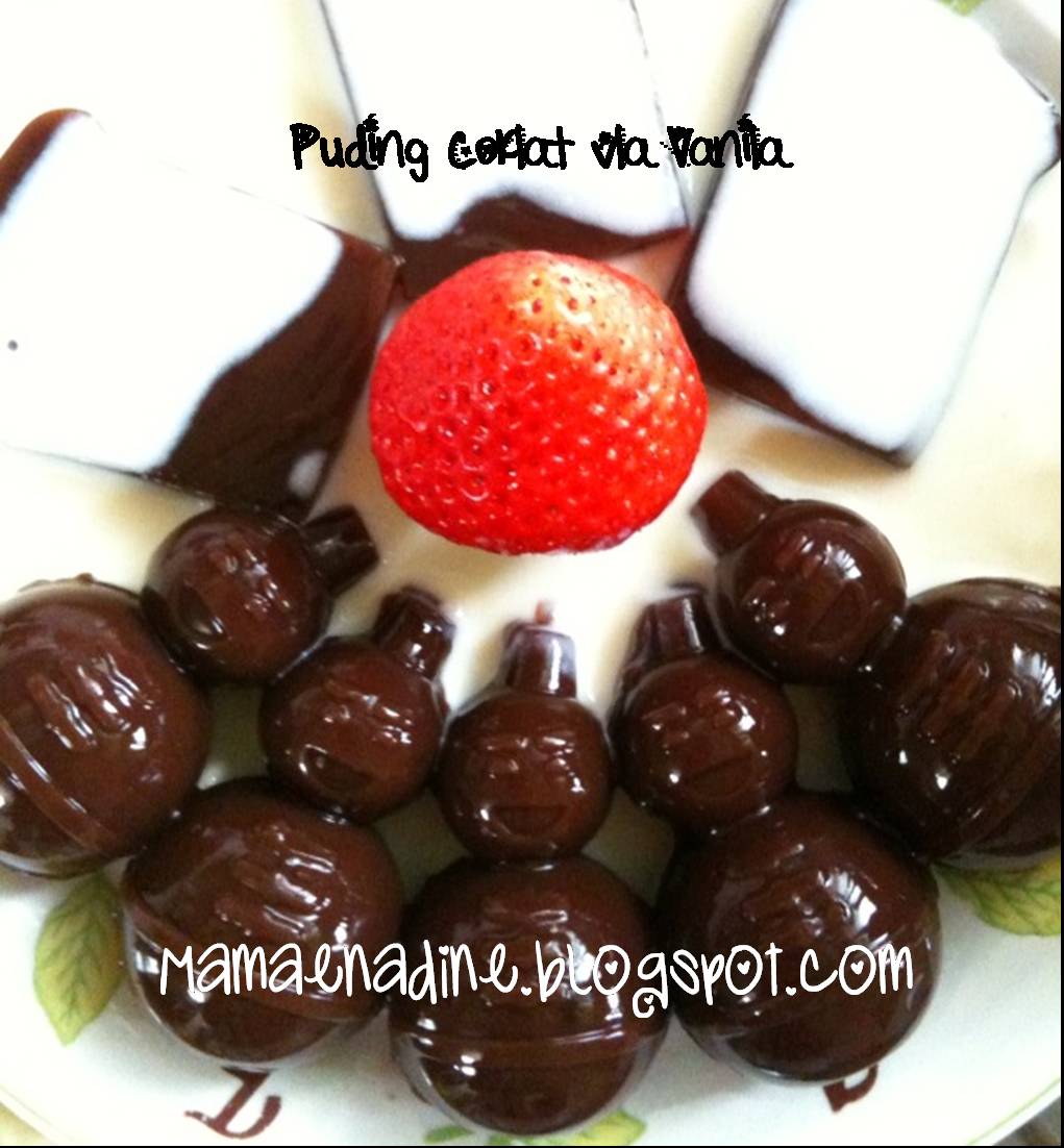 MamaeNadine's Gallery: resep puding coklat saus vanila