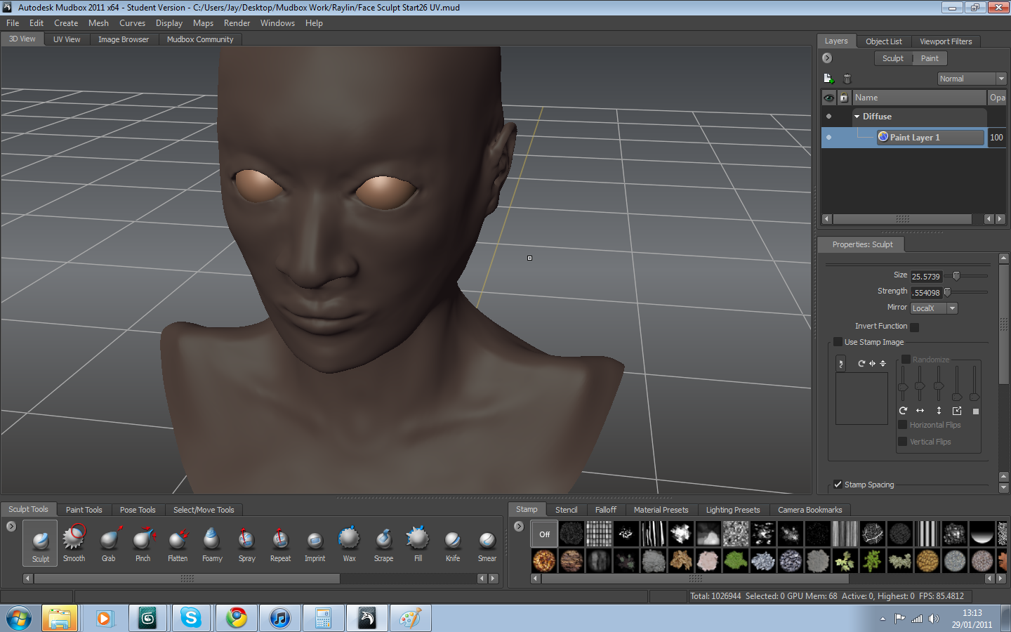 Novice to Pro: 3D Modelling and Animation Journey: My first digital ...