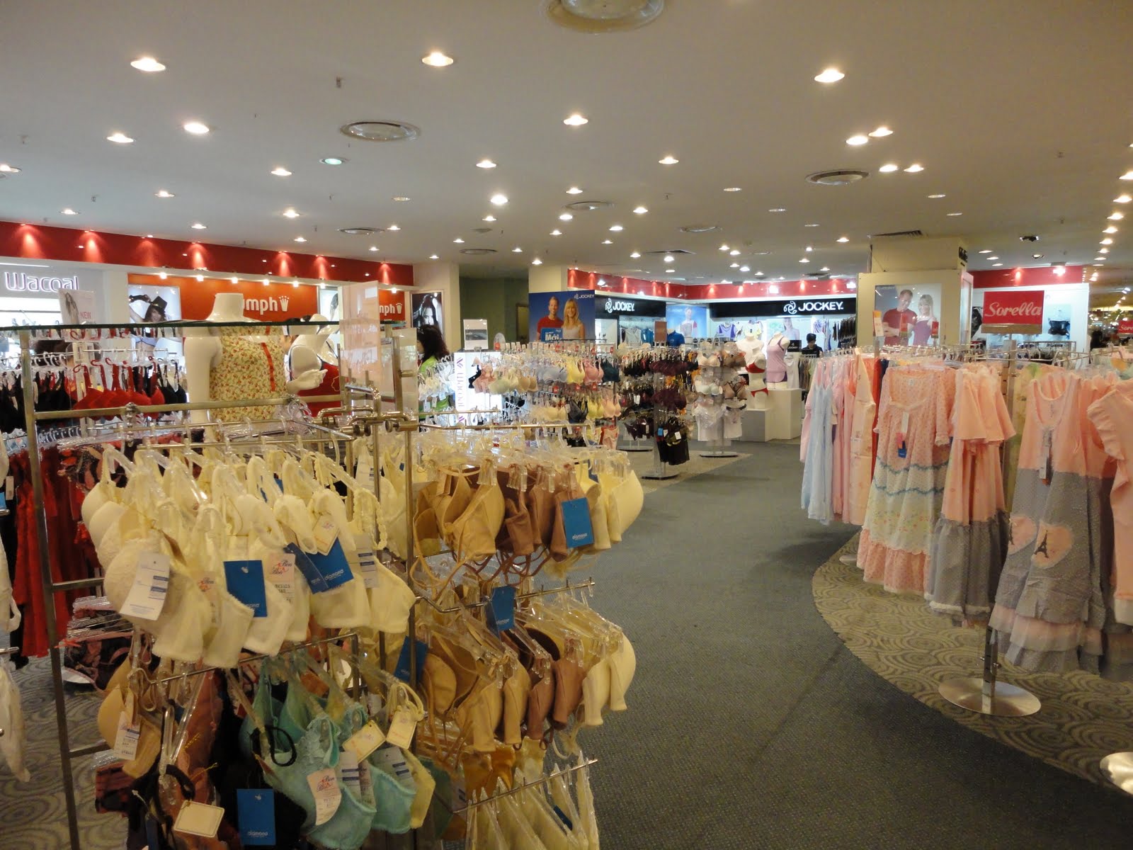 It's what's underneath...: In the Department Store...