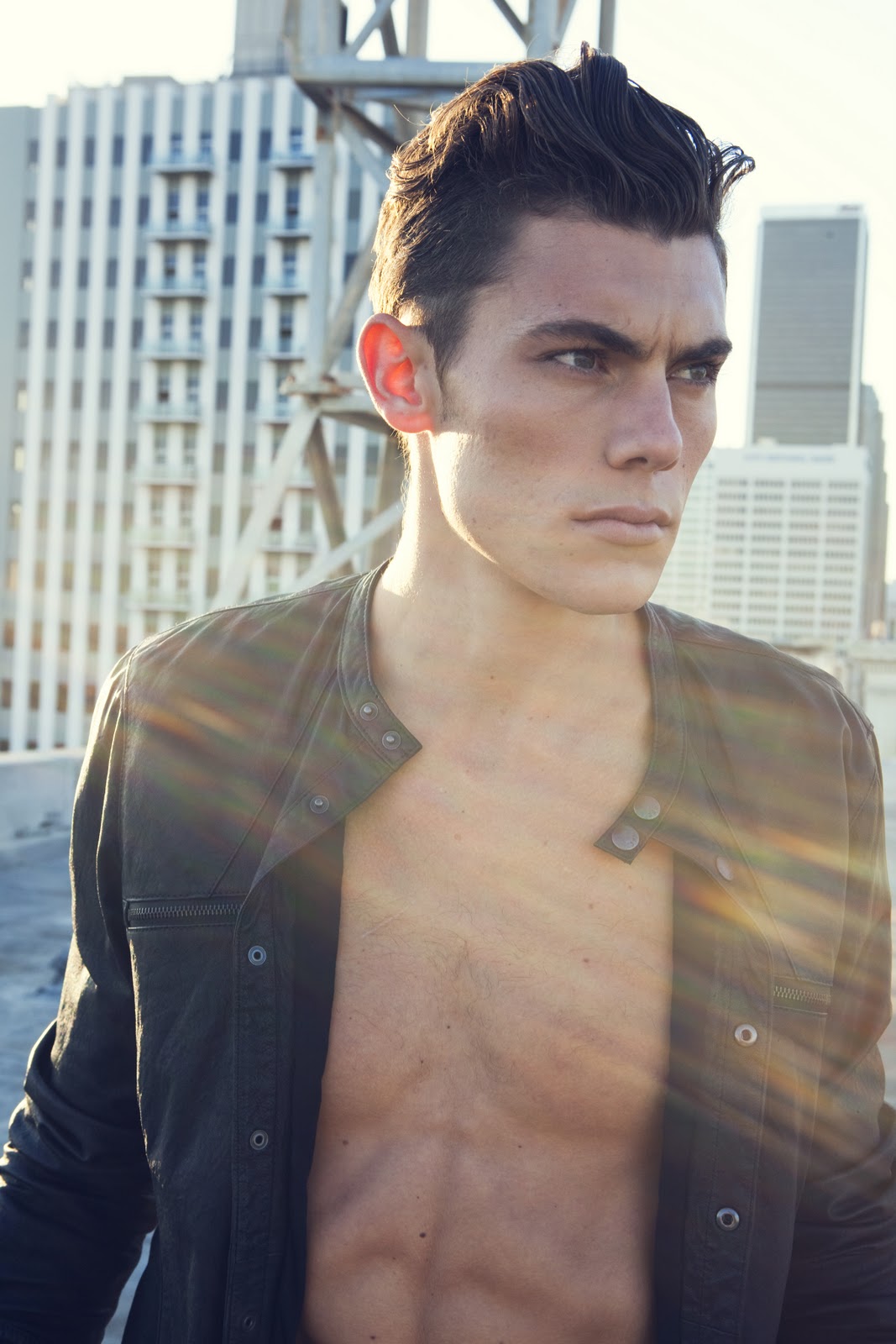 Next Models LA: NICK LACEY shot by CHRISTIAN RIOS