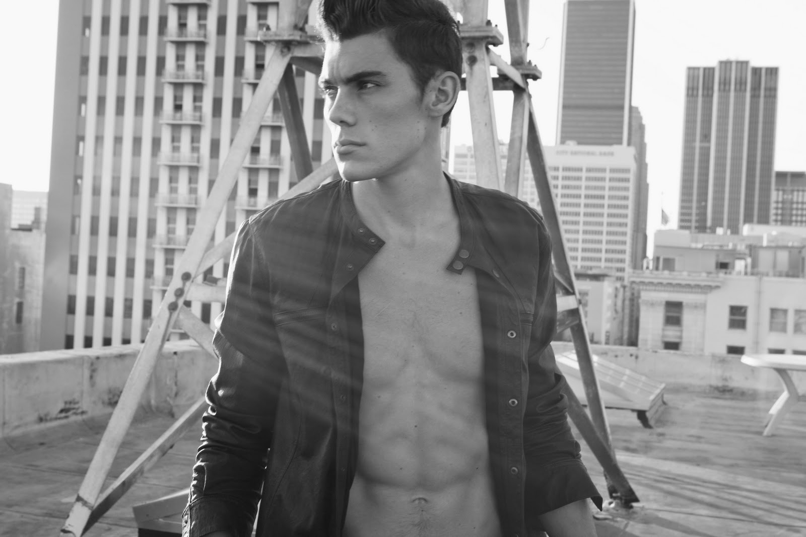 Next Models LA: NICK LACEY shot by CHRISTIAN RIOS