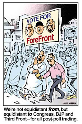 ELECTION CARTOONS: Cartoon By Ajit Ninan (Times Of India)