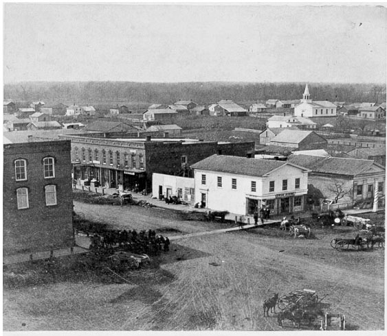 Steuben County Indiana: Through The Years: Angola Circa 1870