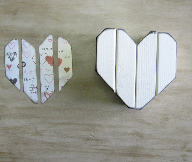 Under My Umbrella: Heart 101 - A 2x4 Tutorial