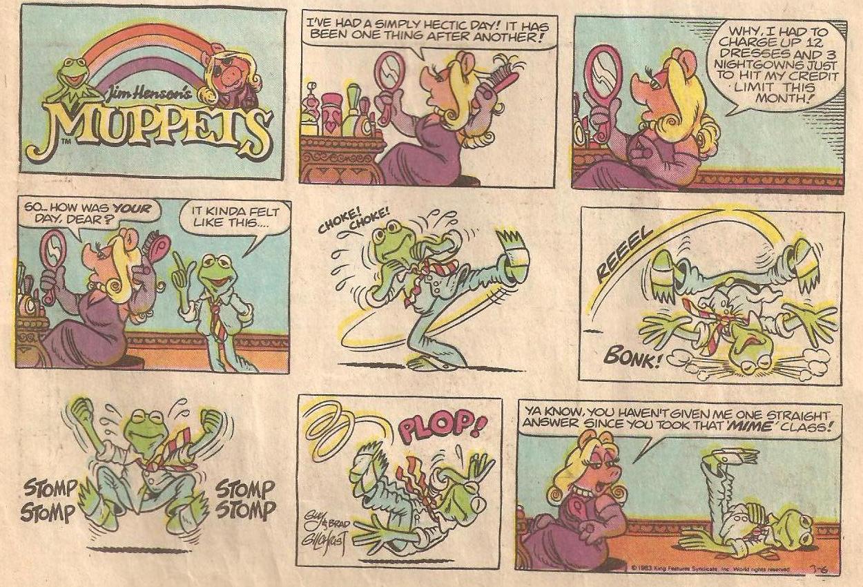 Sunday Comics Debt: Muppets