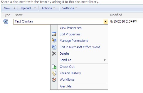 C#: Versioning in Sharepoint
