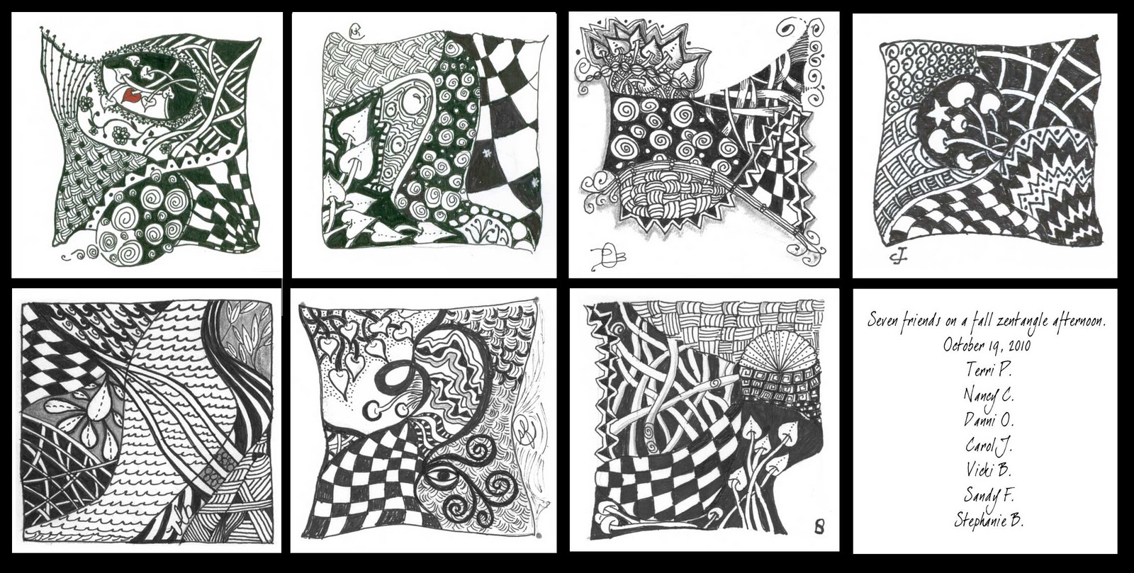 dobriendesign: A Fun Zentangle Fall Experience