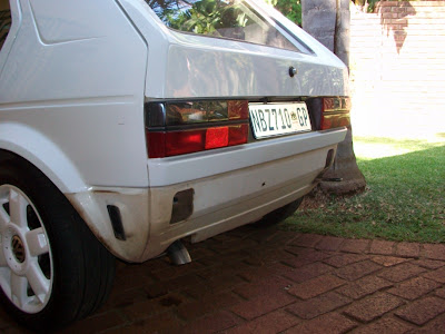 Refreshment: Citi GOlf rear bumper smoothing