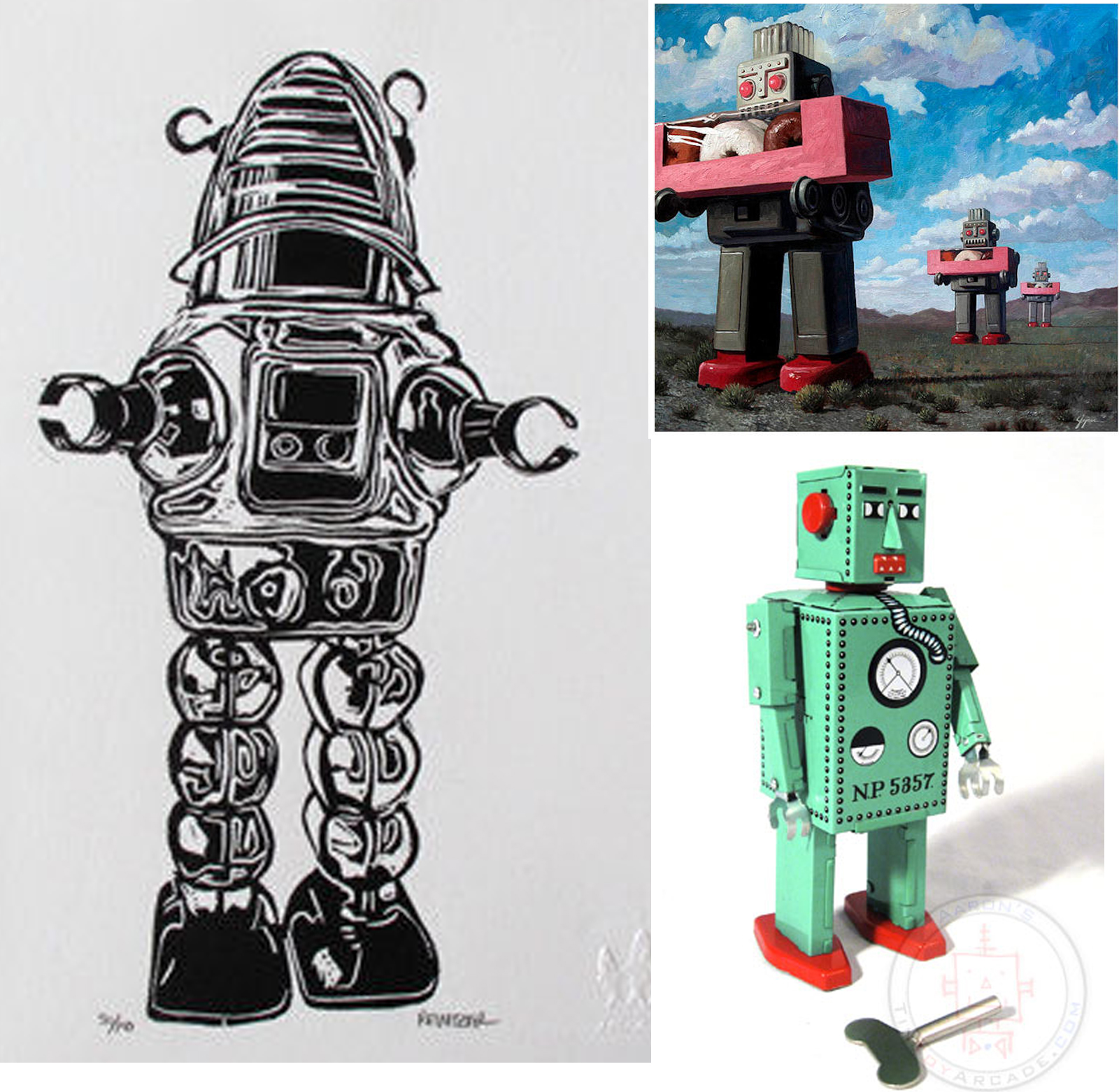 Design | Intuition by Katie Hatch: Design Trend - Retro Robots ...