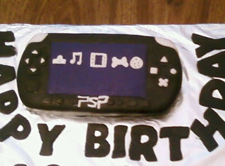 CraftsCakesnConfections: PSP Cake