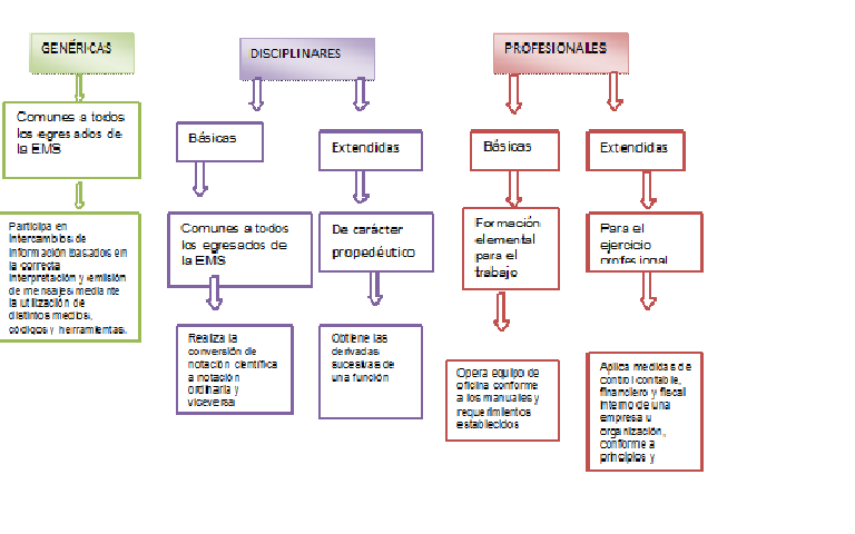 Riems educacion basada en competencias: TRES TIPOS DE COMPETENCIAS