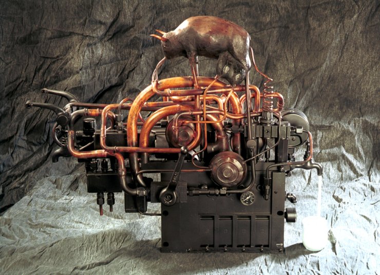 Design. Thoughts. Life.: Steampunk copper sculptures by Pierre Matter