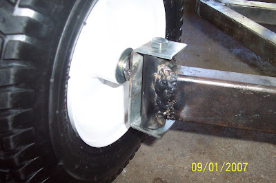 Custom Built Go Kart: Front End and Stub Axles