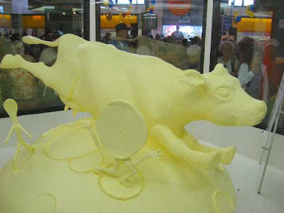 Writog: A Cow Made Of Butter (No Bull)