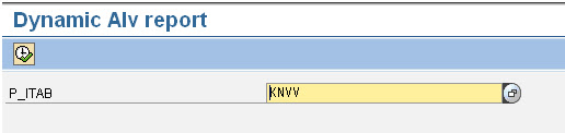 SAP ABAP - Sample Report Program On Dynamic ALV Grid/List Display.
