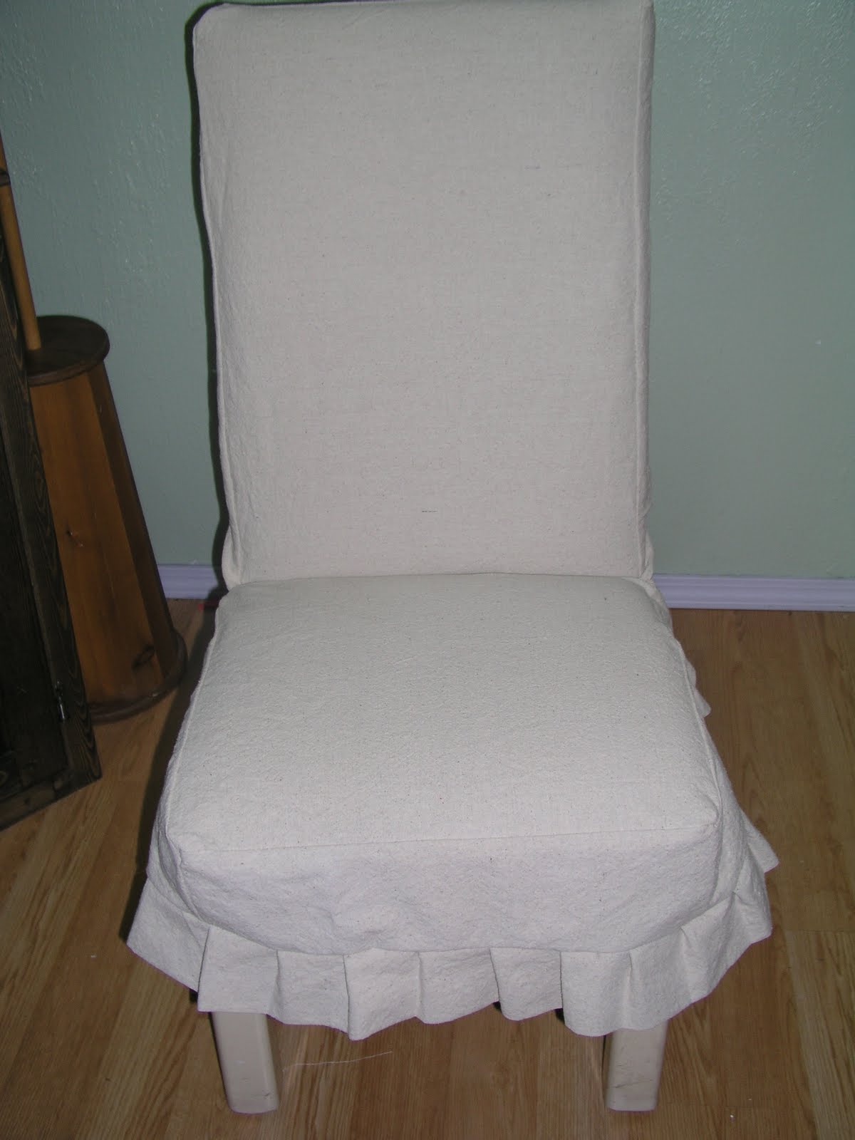 The Copper Tree Home: DIY Dining Chair Slipcover