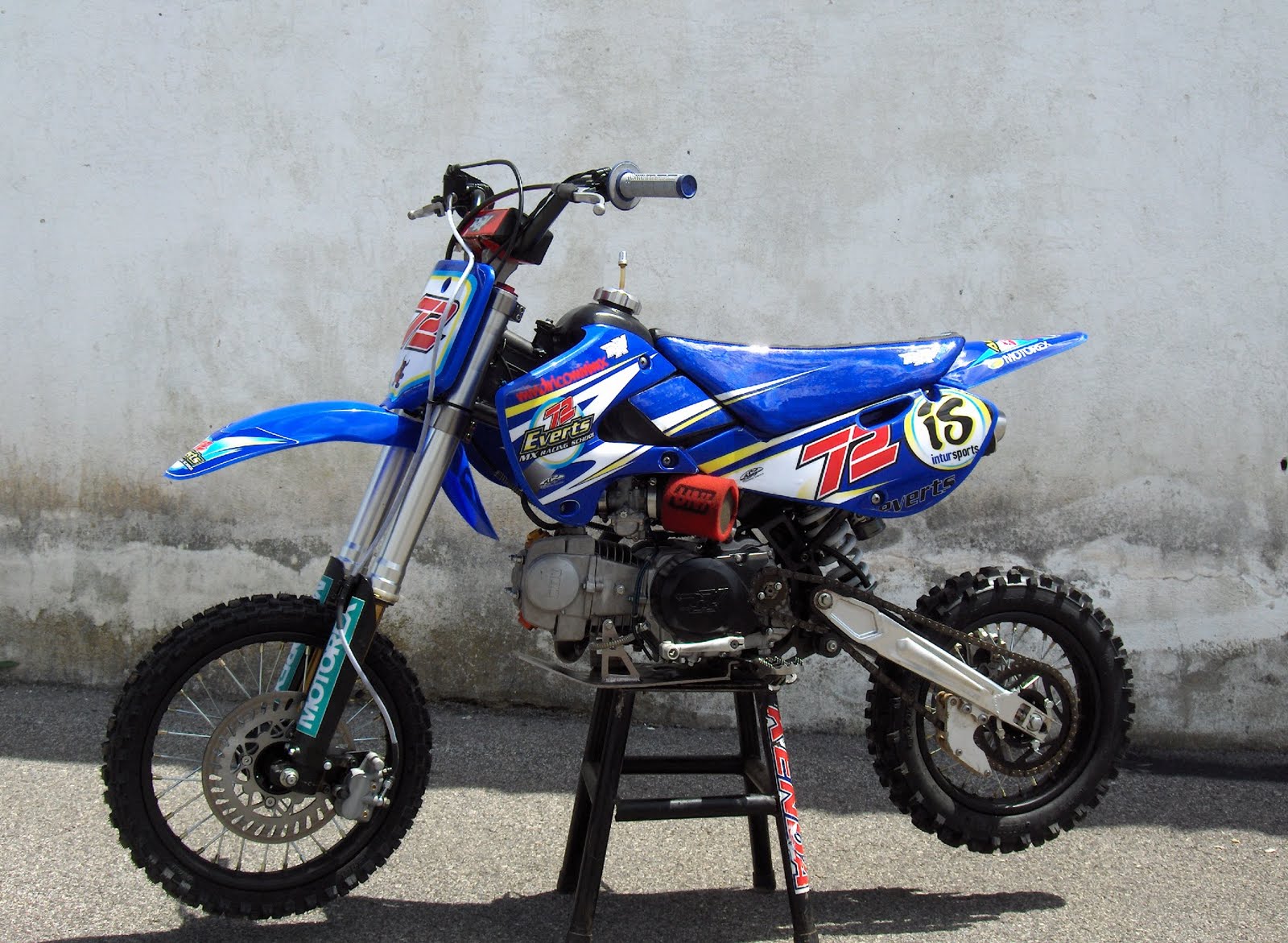 pitbike minimx: rav ms 140 steven everts edition