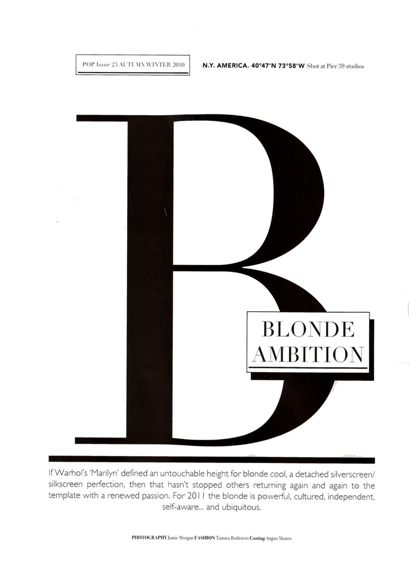 Iknowthatblog Blonde Ambition
