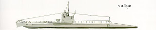 Thai Gunship: HTMS Matchanu class Submarine Battle of Koh Chang 1941