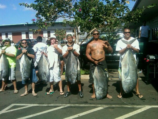Maui Fishing Charters - Today's Fresh Catch: Night fishing for Ulua ...