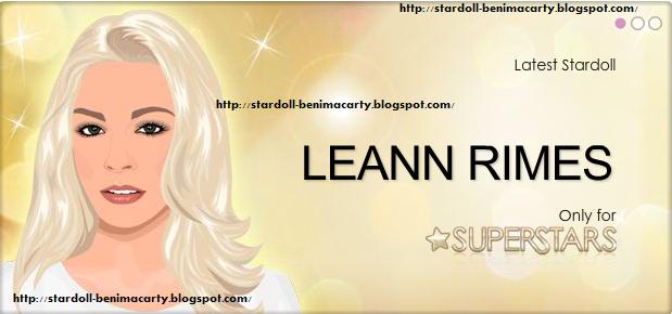 Stardoll, Trends, Dolls and more: New Doll! LeAnn Rimes