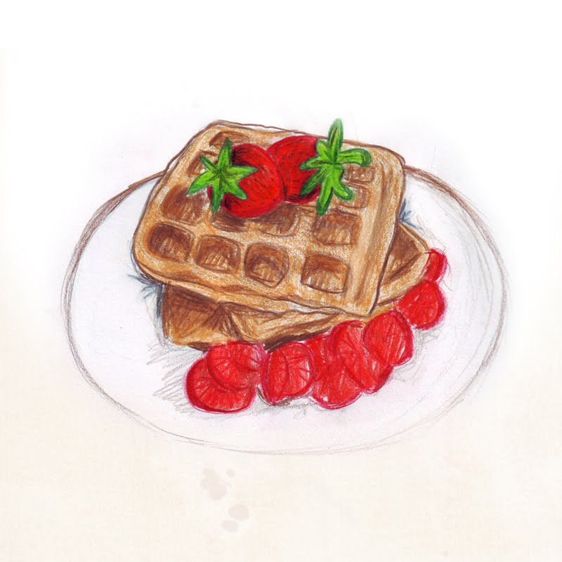 Just Draw More Bianca: Illustration Friday - Breakfast