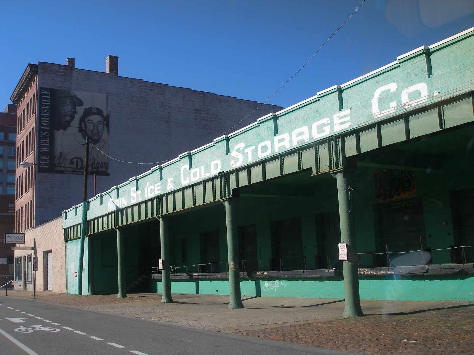 Whitewashed Windows and Vacant Stores: Main Street Ice & Cold Storage