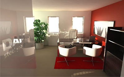 Design interior birou si identitate vizuala – Dan Steel Group ...