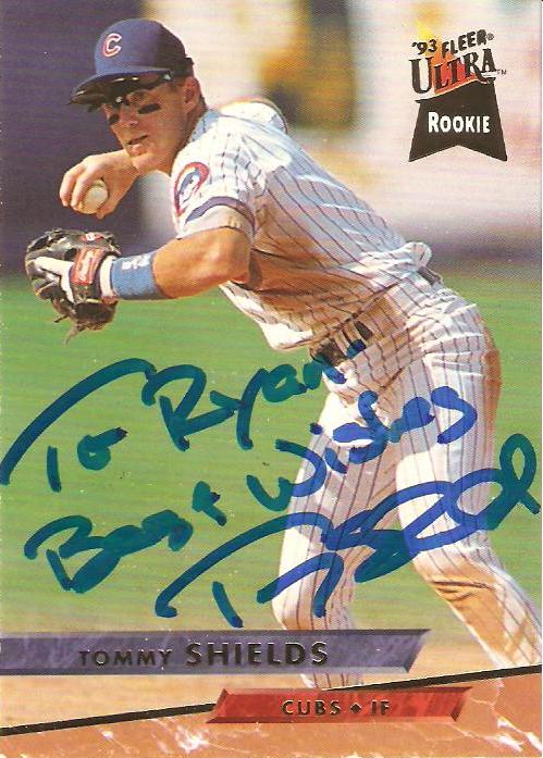 The Great Orioles Autograph Project: TTM Success- Tommy Shields