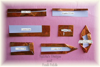 Valita's Creative Designs : Examples of the Fold Types I use