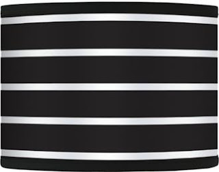 FOCAL POINT STYLING: LOVE THE LOOK: BLACK LAMP SHADES