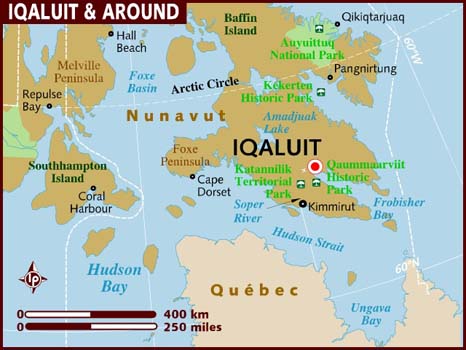 Mon Excursion à Travers le Canada: Iqaluit, Nunavut