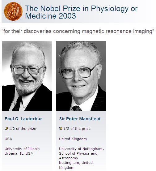 Trail Mix: MRI - Nobel Prize