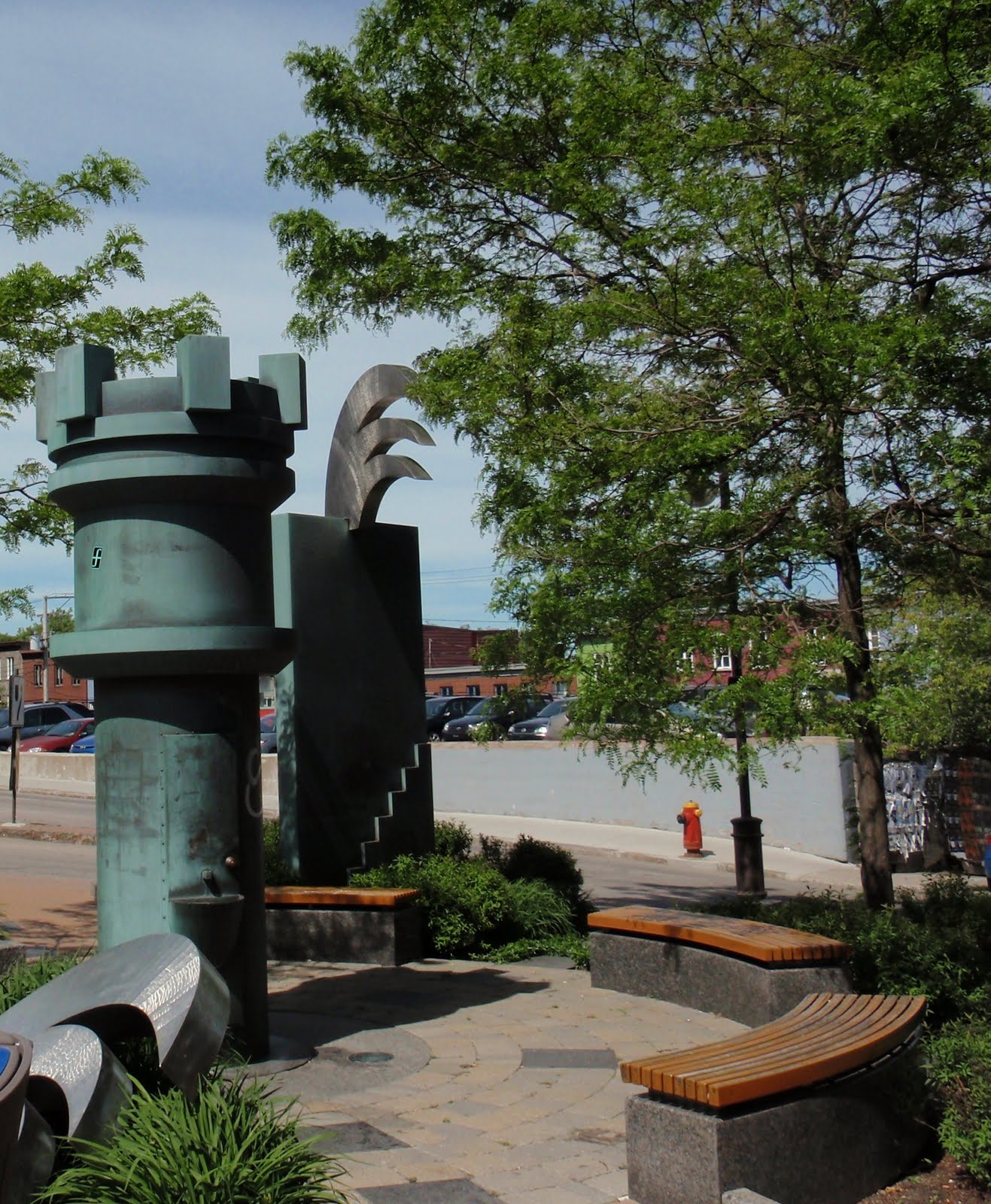 Monuments de Québec: Place du Faubourg