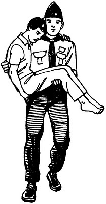 PENGAKAP SMK KUALA NERANG: MEMBAWA ORANG TERCEDERA